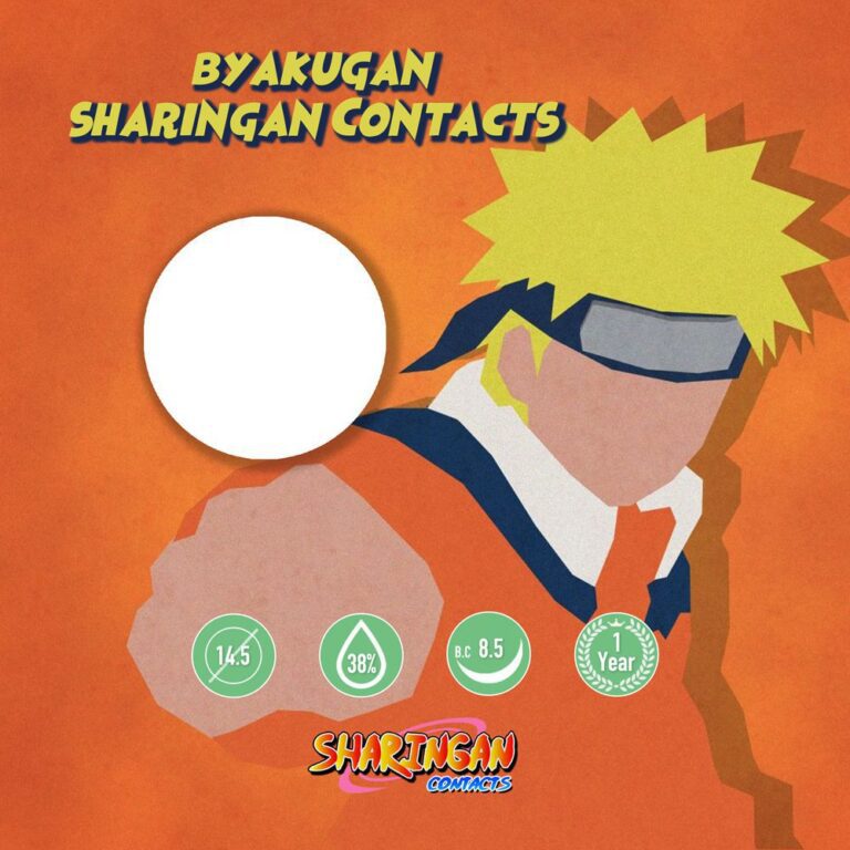 Byakugan Pure White Contacts - Sharingan Contacts - Sharingan.us