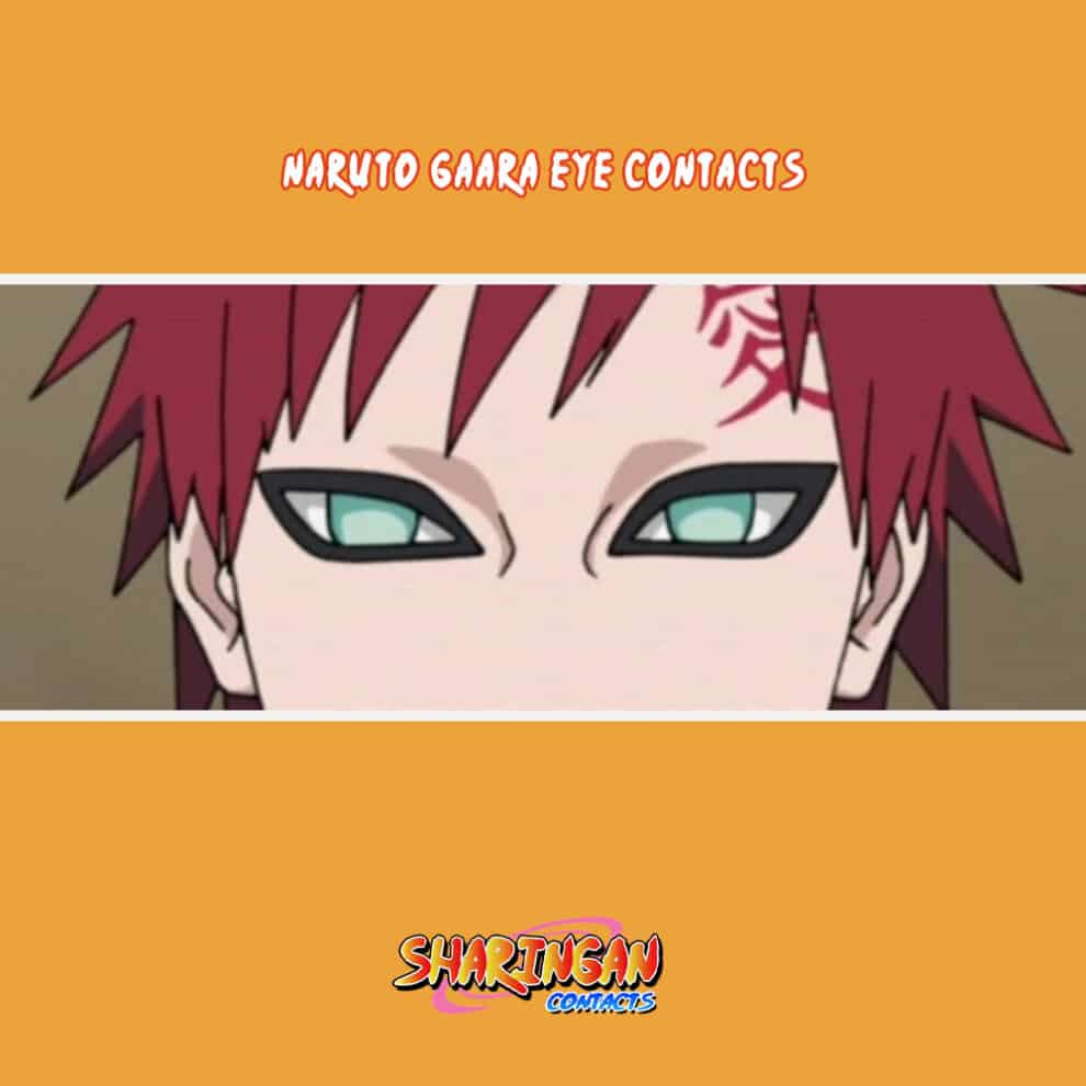 Gaara Cosplay Contact Lenses - Sharingan Contacts - Sharingan.us